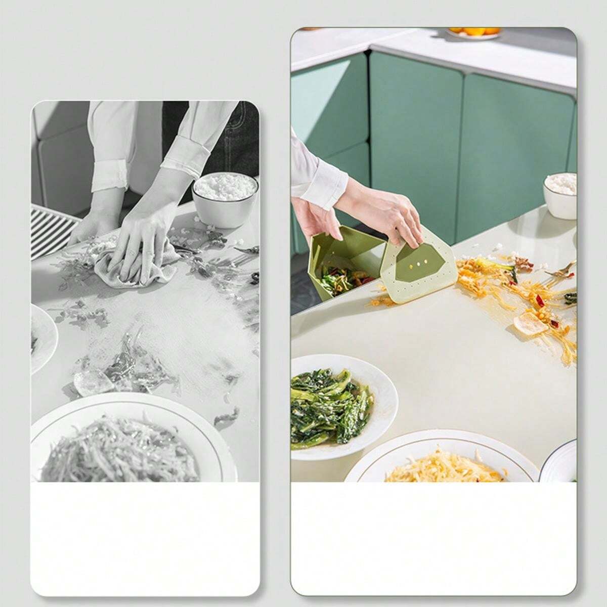 Handheld Brush & Dustpan Set, Table Scraper, Table Cleaner, All Smooth ...