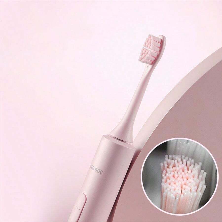 1pc Electric USB Charging Toothbrush Gift Box Set With 2 Brush Heads ...
