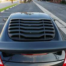 Car Window Louver For 2009-2020 Nissan 370Z IKON Style Rear Window ...
