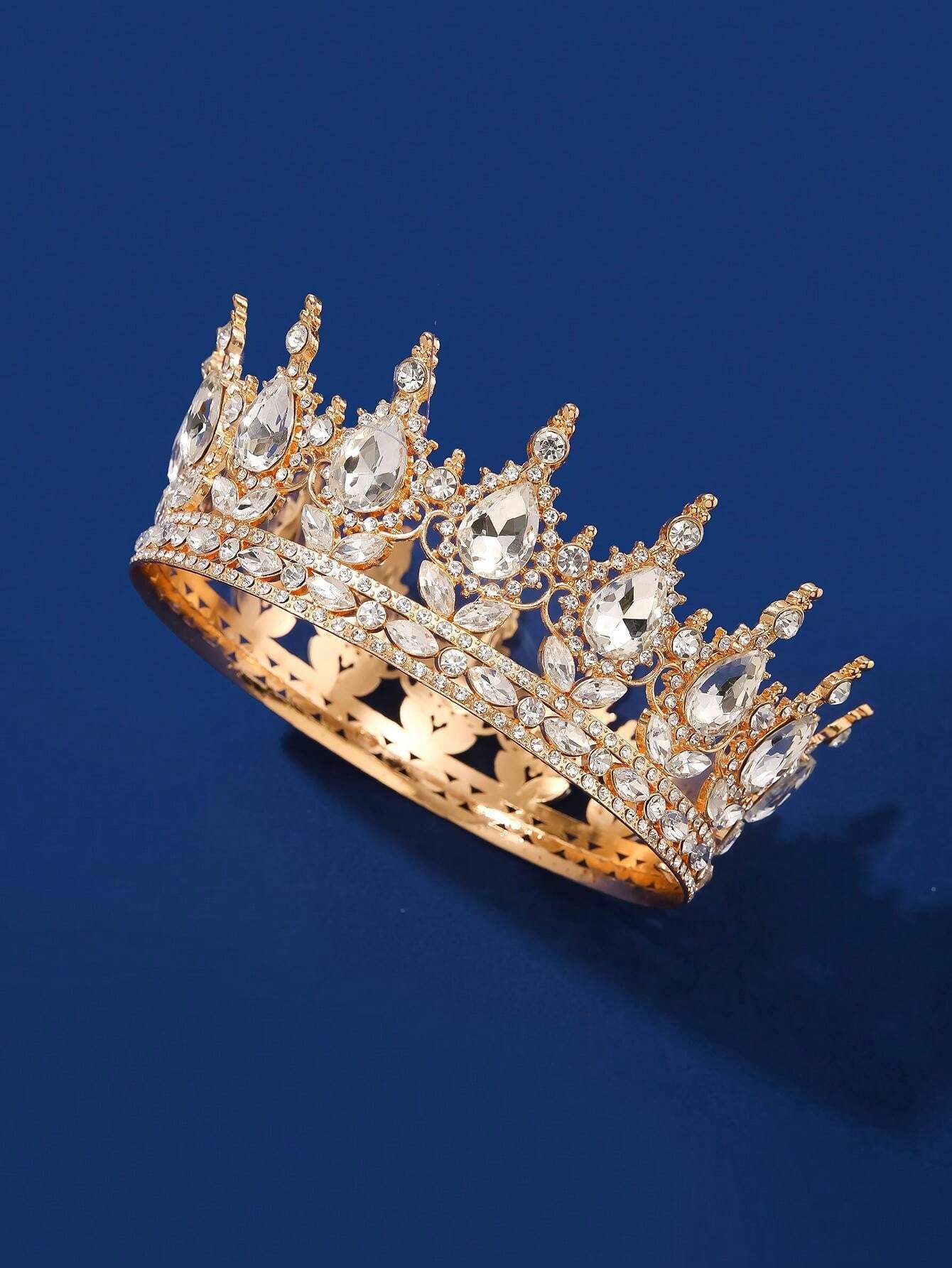 1 pieza de Corona Barroca Nupcial Real, Diadema multifuncional de ...