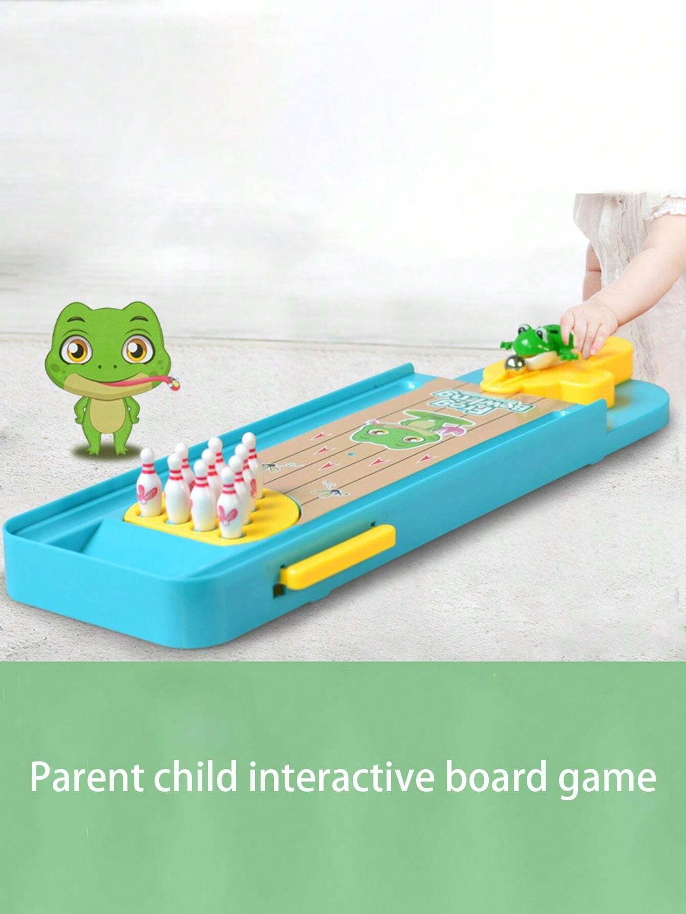 Frog Bowling Game Pinball Launch Platform Interactive Desktop Game ...
