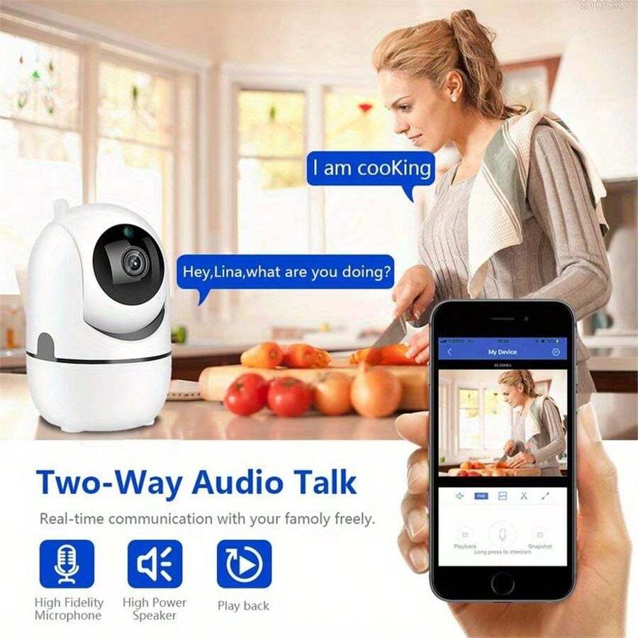 High-Definition Camera, 2.4G Wireless Wifi Security Home Camera, Baby ...