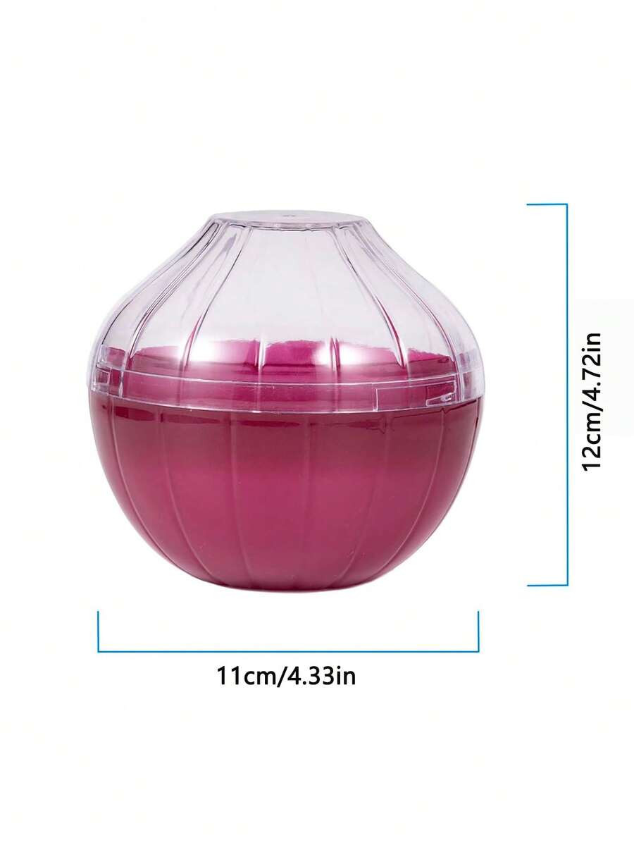 1pc Transparent Onion Storage Box With Ventilation Holes, Refrigerator ...