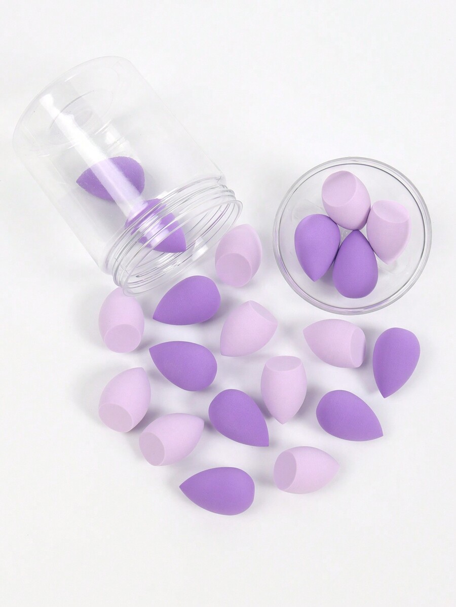 20pcs/Set Mini Beauty Blender With Foundation Mixing, Soft & Flawless ...