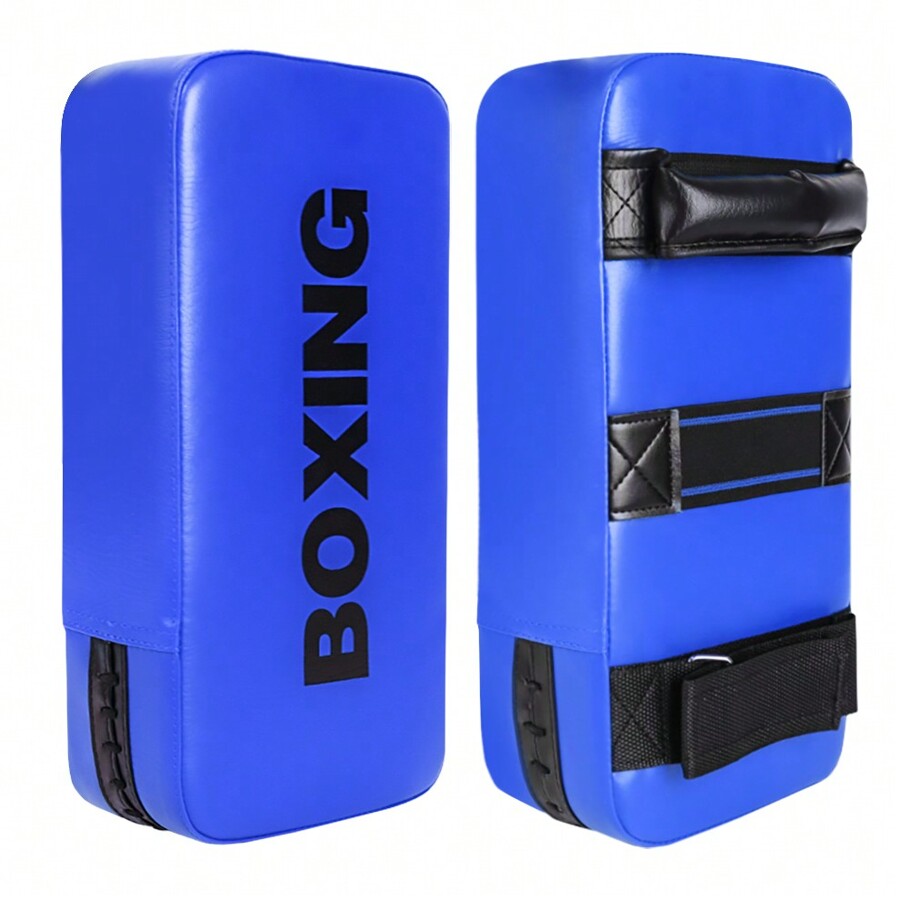 Um Alvo de Treinamento de Pé Azul Profissional para Boxe MMA Kick Pad ...
