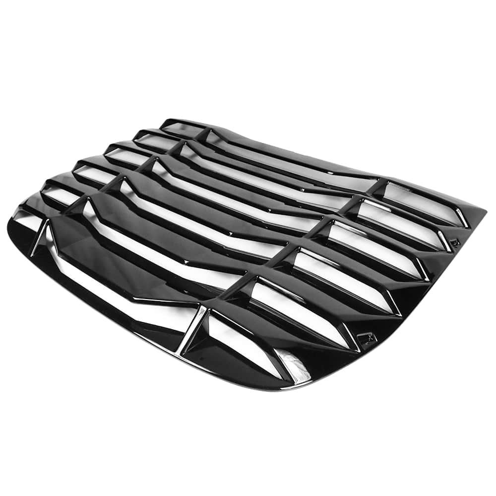 Car Window Louver For 2009-2020 Nissan 370Z IKON Style Rear Window ...