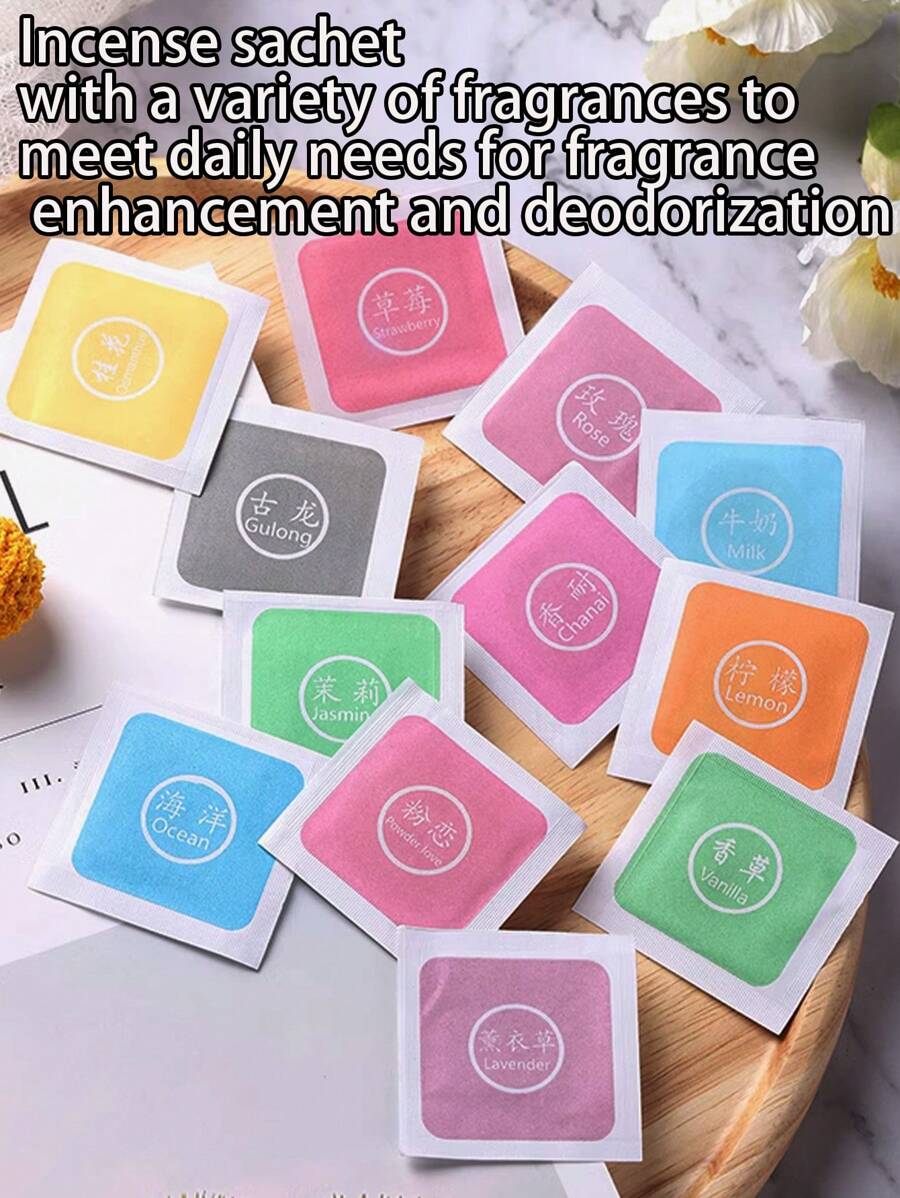 30pcs Lavender Scented Essential Oil Discs Moisture-Proof And Insect ...