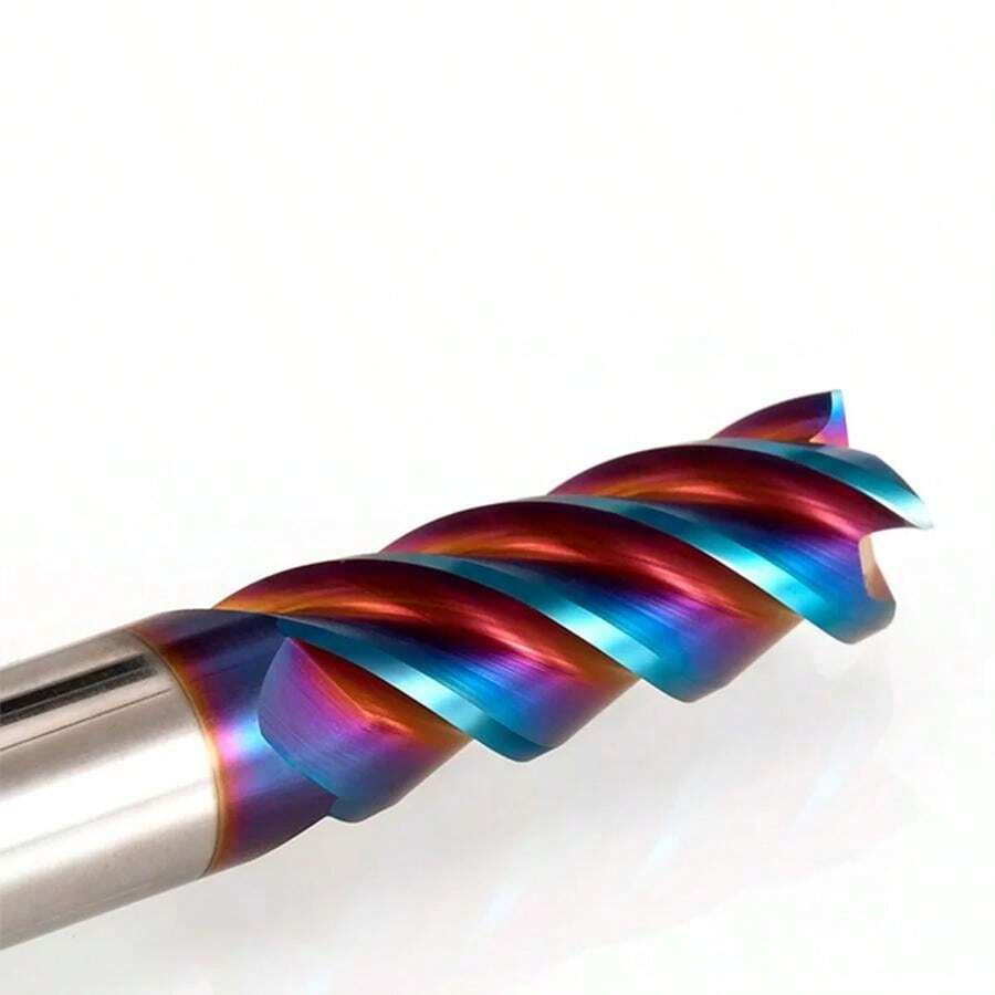 Milling Cutter Alloy Coating Tungsten Steel Tool Cnc Maching Hrc70 End ...