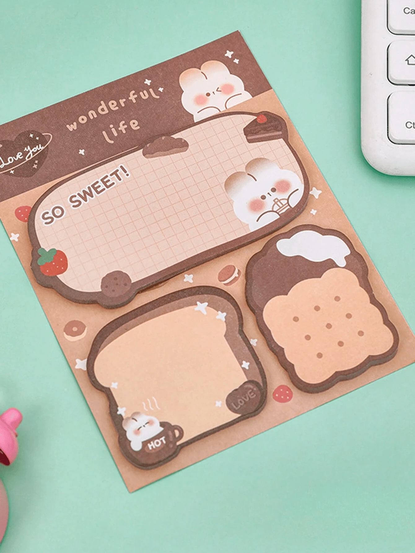 Confezione da 60 pezzi Note adesive creative a combinazione di cartoni ...