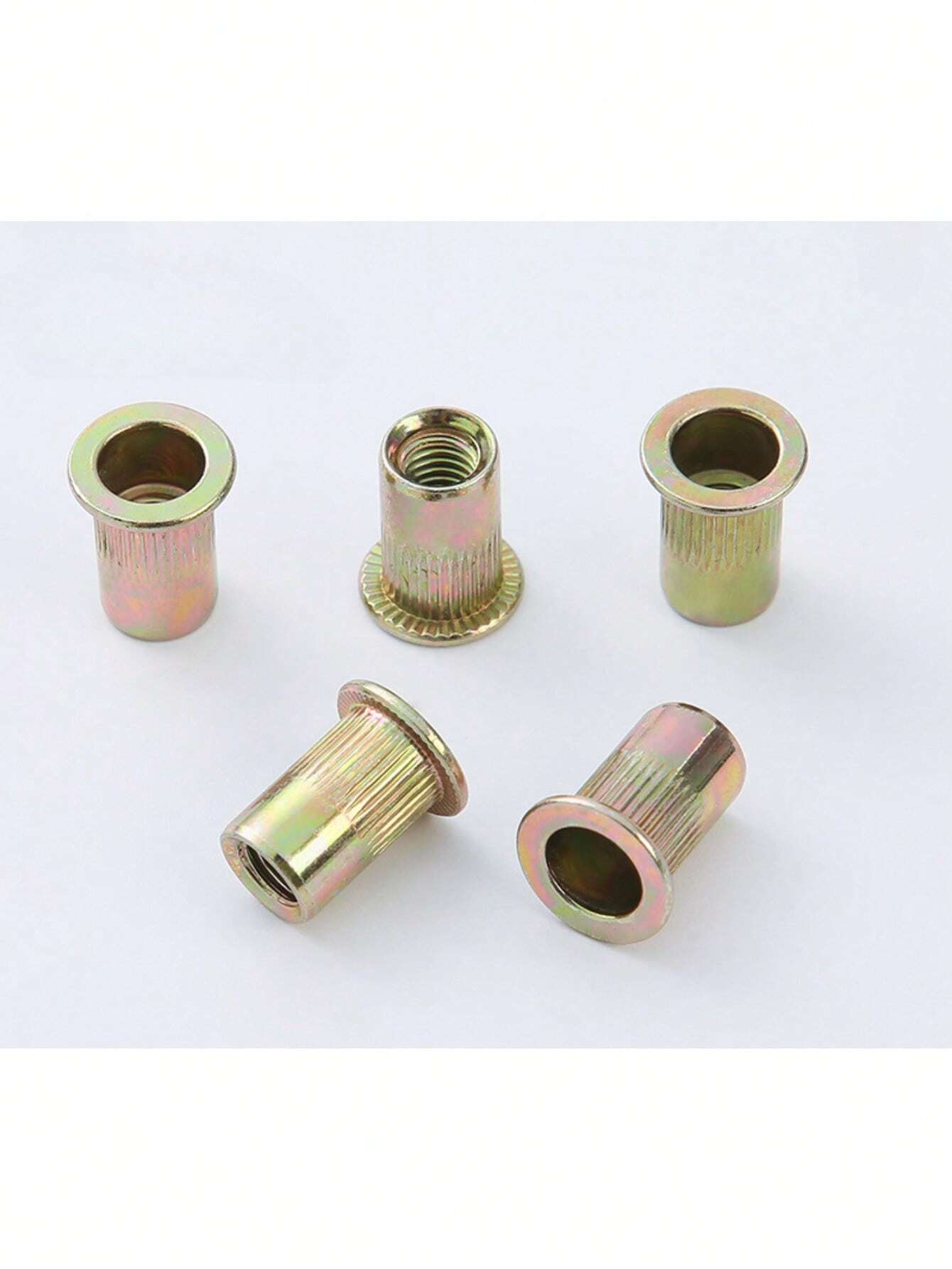 20pcs M3 M4 M5 M6 M8 M10 Carbon Steel Rivet Nuts Flat Countersunk Rivnut Nutsert Nuts Insert ...