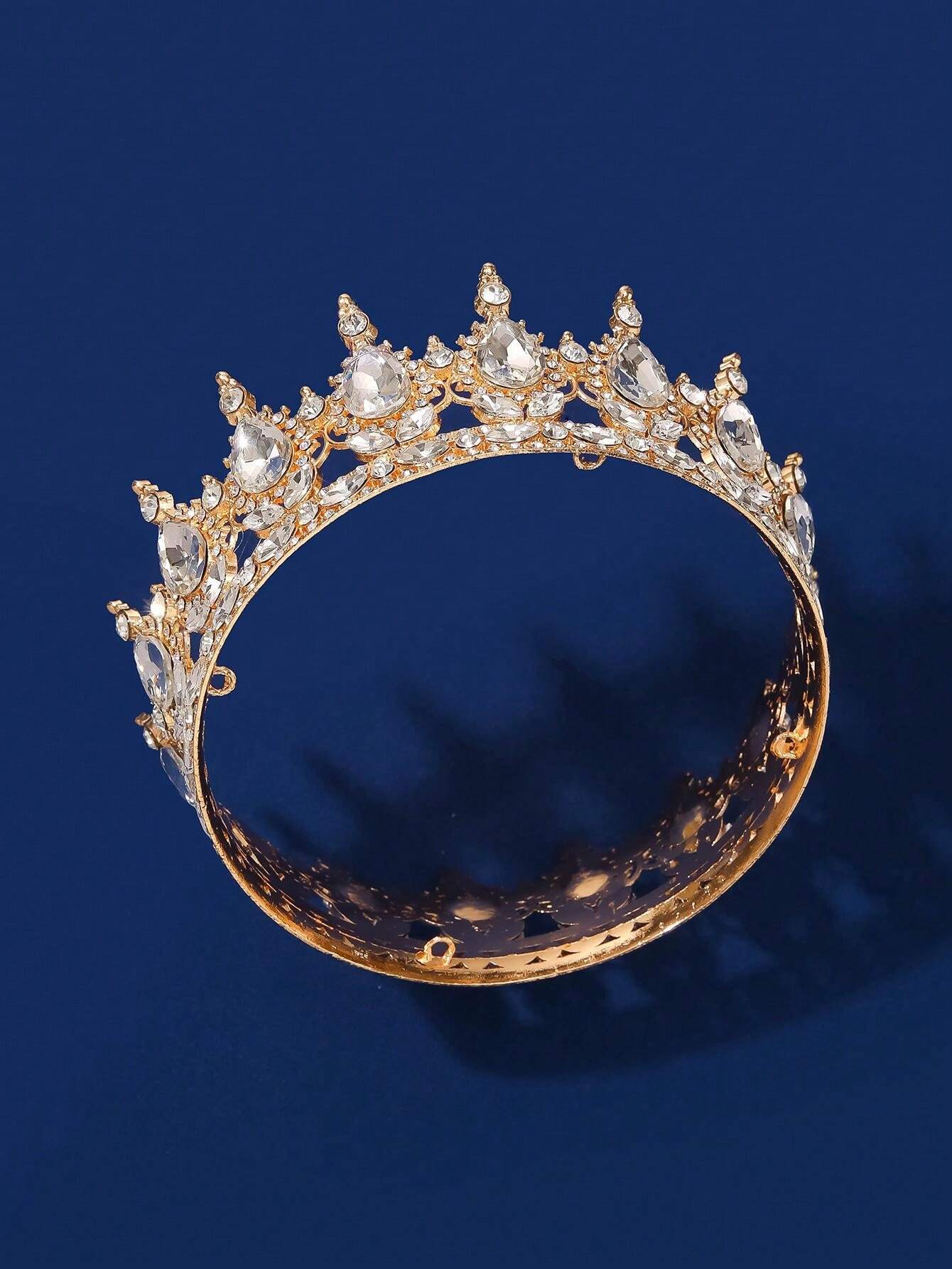 1 pieza de Corona Barroca Nupcial Real, Diadema multifuncional de ...