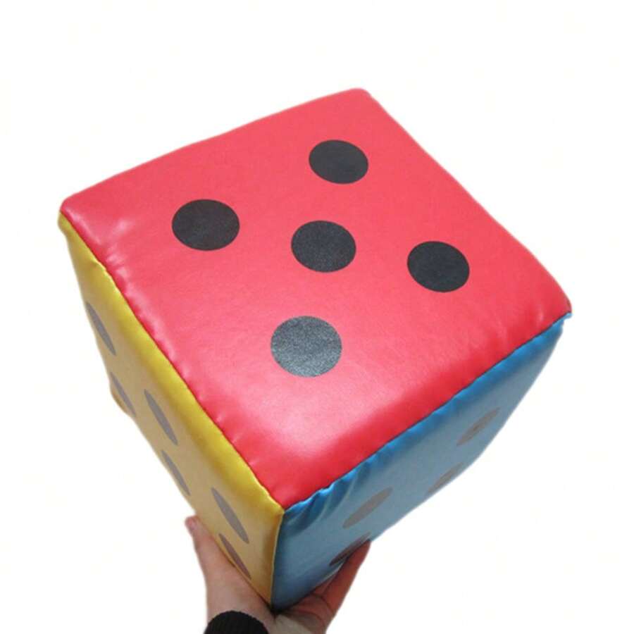12/20cm Soft Party Sponge Dice Funny Props Practical Joke Set For Party ...