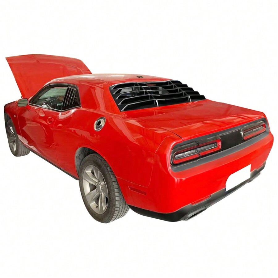 Window Louver Compatible With 2008-2023 Dodge Challenger Rear Window Louver Windshield Sun Shade ...