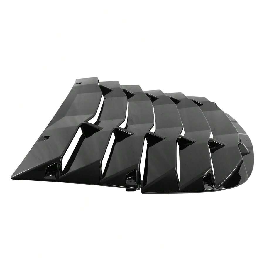 Rear Window Louver Compatible With 2020-2024 Tesla Y, Carbon Fiber ...