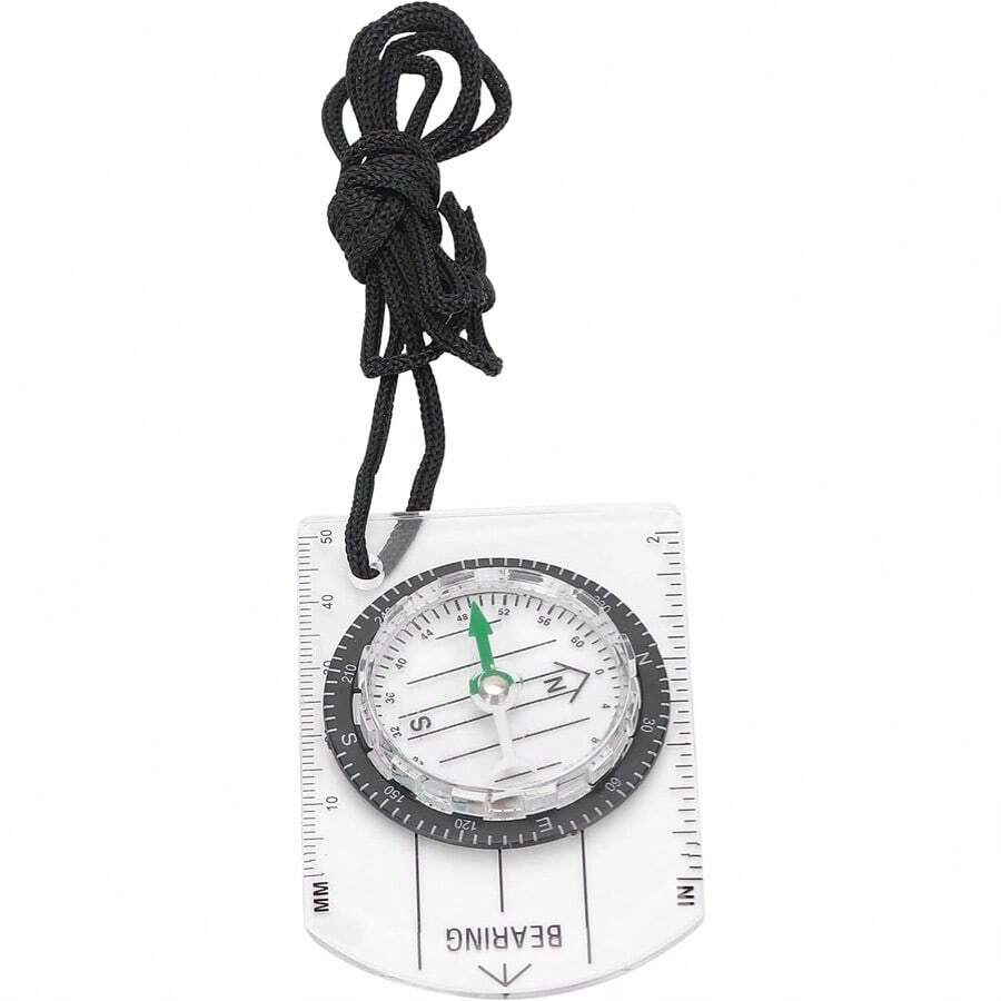 A Directional Compass, Finely Detailed Unmarked Backpacking Compass ...