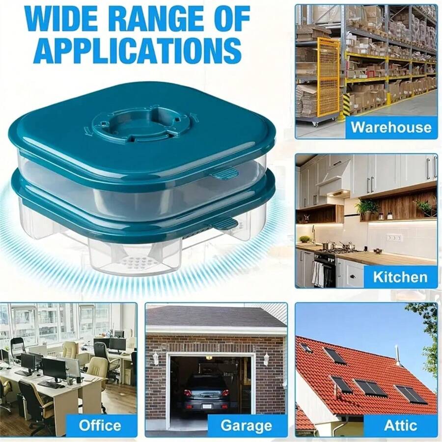 2layer Reusable Household Cockroach Trap Box Without Baits Or Pheromeno ...