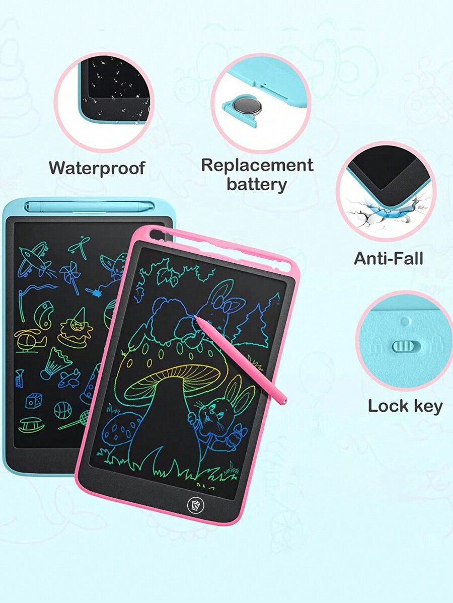 1 peça Quadro de Escrita LCD de 6,5 Polegadas, Placa de Rascunho para ...