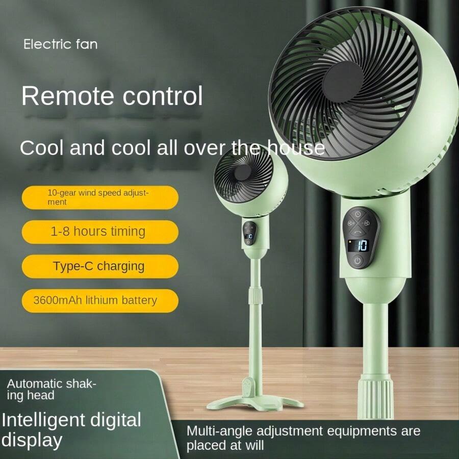 Type-C New Air Circulating Fan, Quiet Floor-Standing Fan For Household ...
