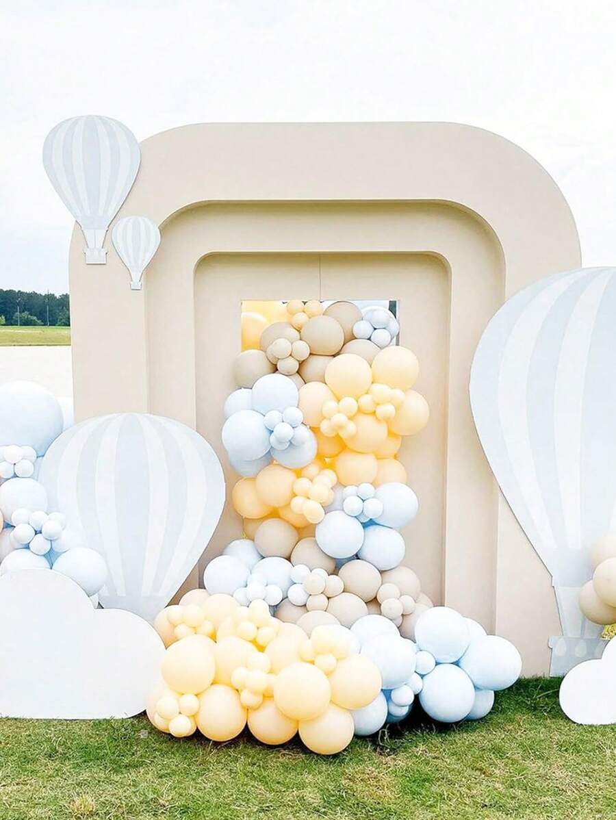 20/30/50pcs Latex Cream Balloons Matte Retro Balloons 10inch Latex ...