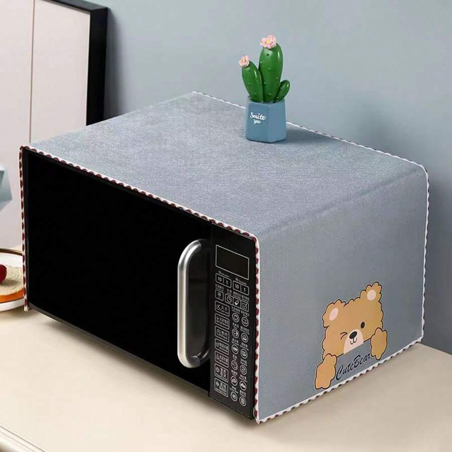 Universal Microwave Oven Cover With Anti-Slip Cloth And Dust-Proof ...