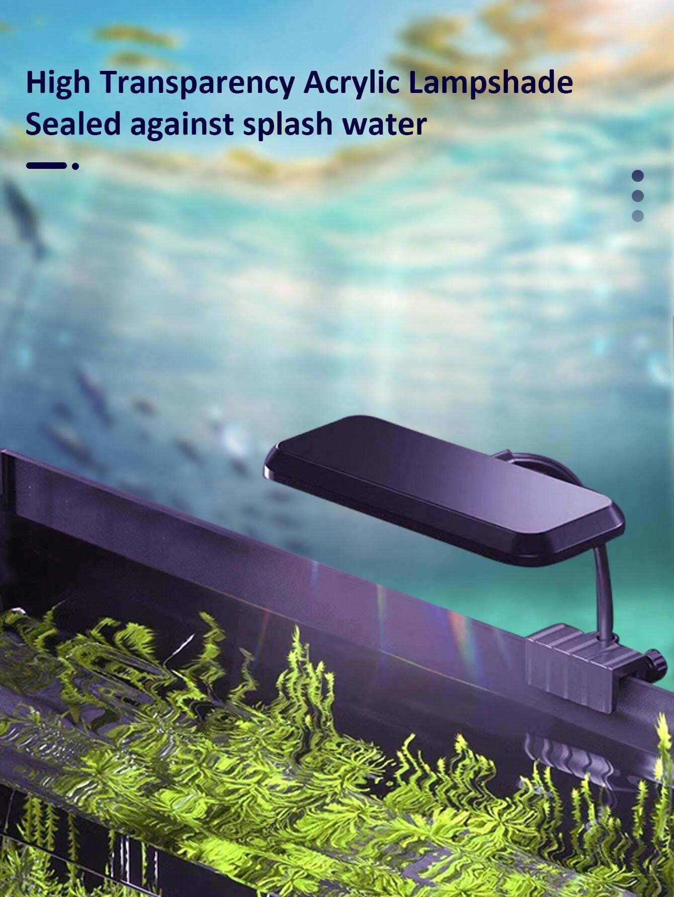 Aquarium LED Lamps Aquarium Clamp Lamps Full Spectrum Aquatic Plant ...