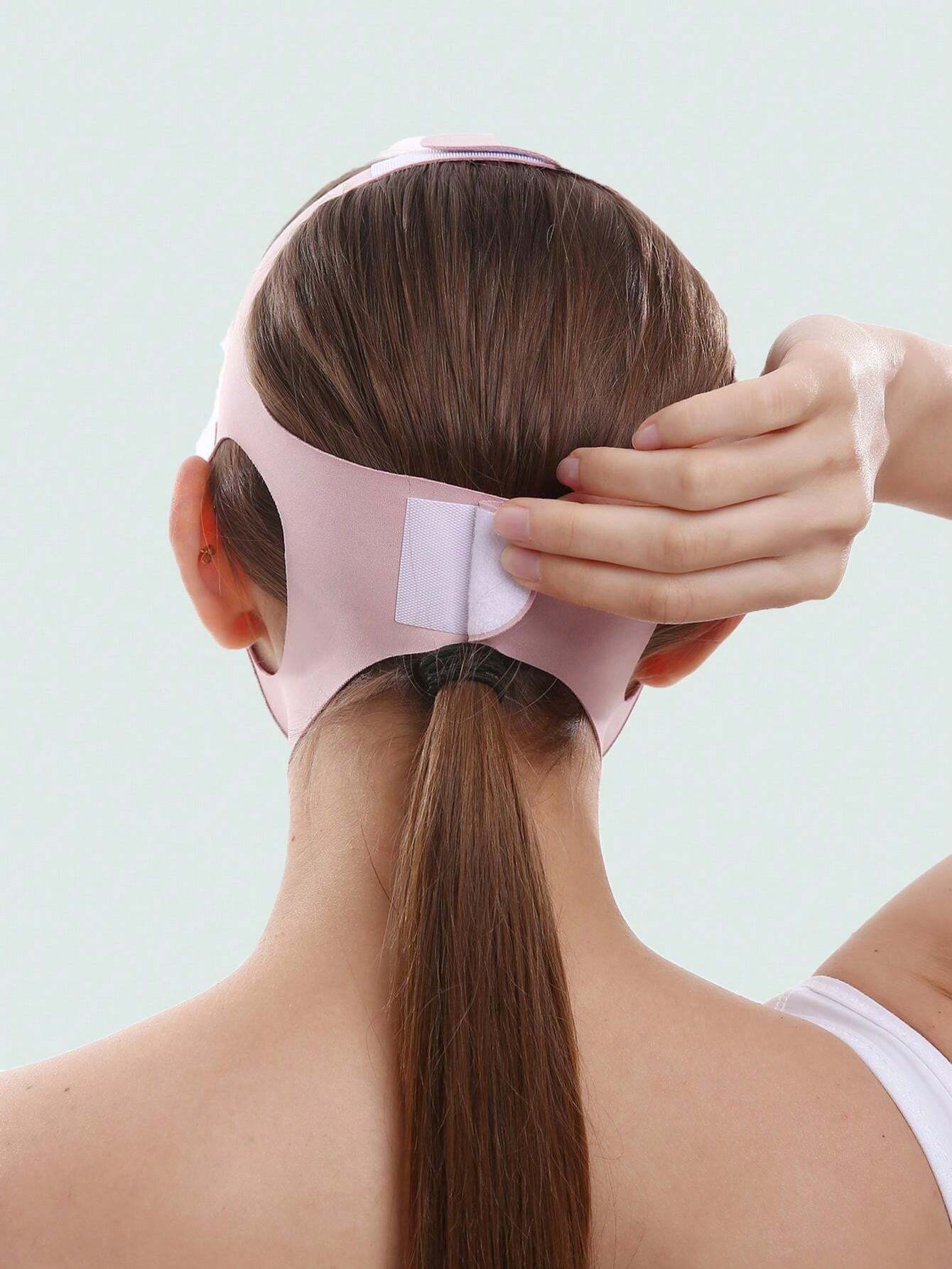 1 pieza Máscara reductora de rostro de mujer para levantar la línea de ...