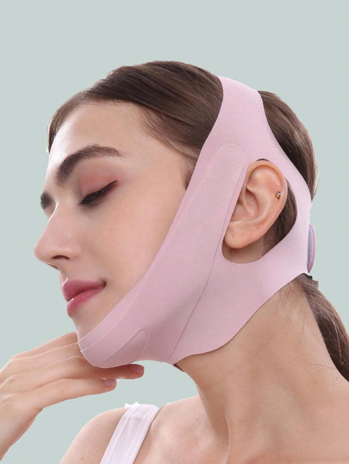 1 pieza Máscara reductora de rostro de mujer para levantar la línea de ...