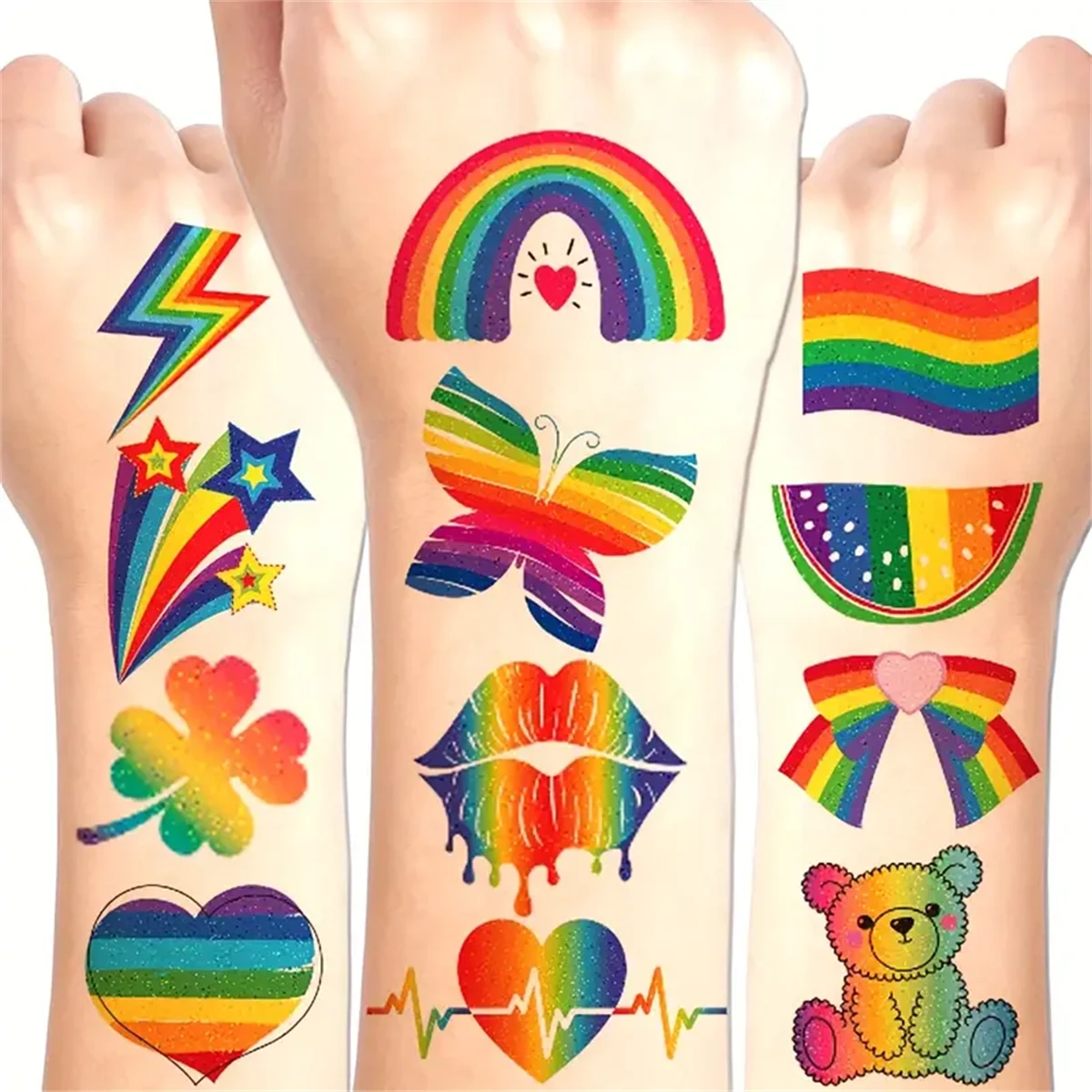 10pcs/Package Random Temporary Tattoo Sticker, Tattoo Sticker, Love ...