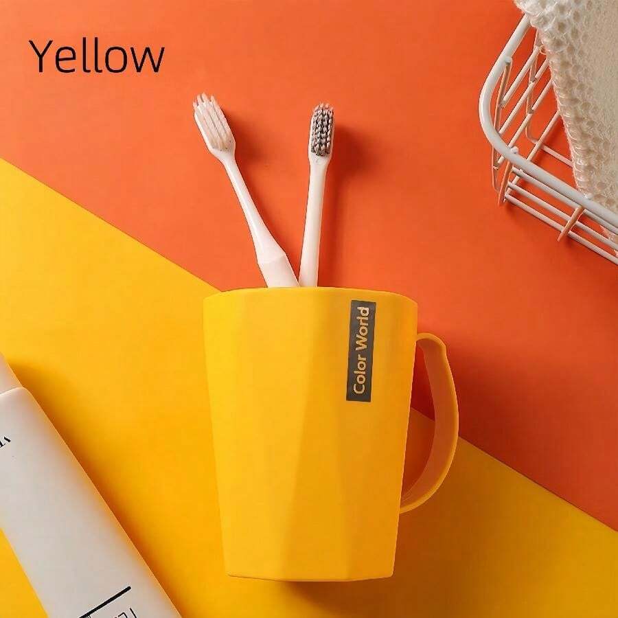 Multi-Functional Color-Contrasting Plastic Rinse Cup, Houseware ...