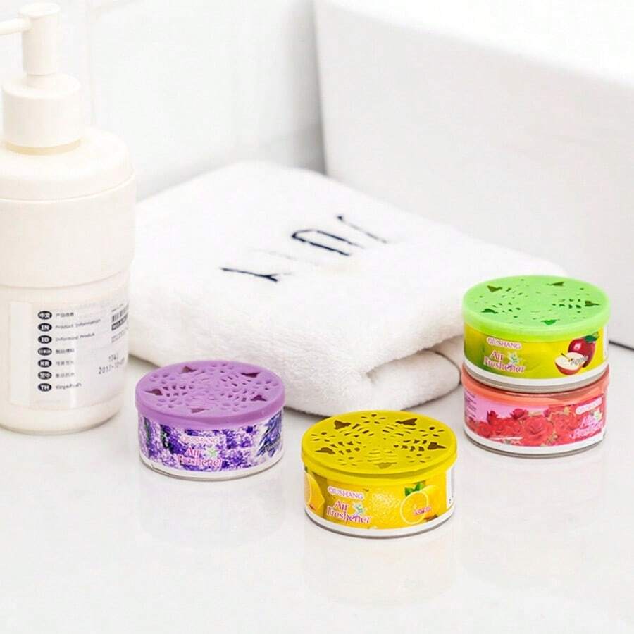 3pcs Solid Air Freshener For Toilet Bathroom Car Home Wardrobe ...