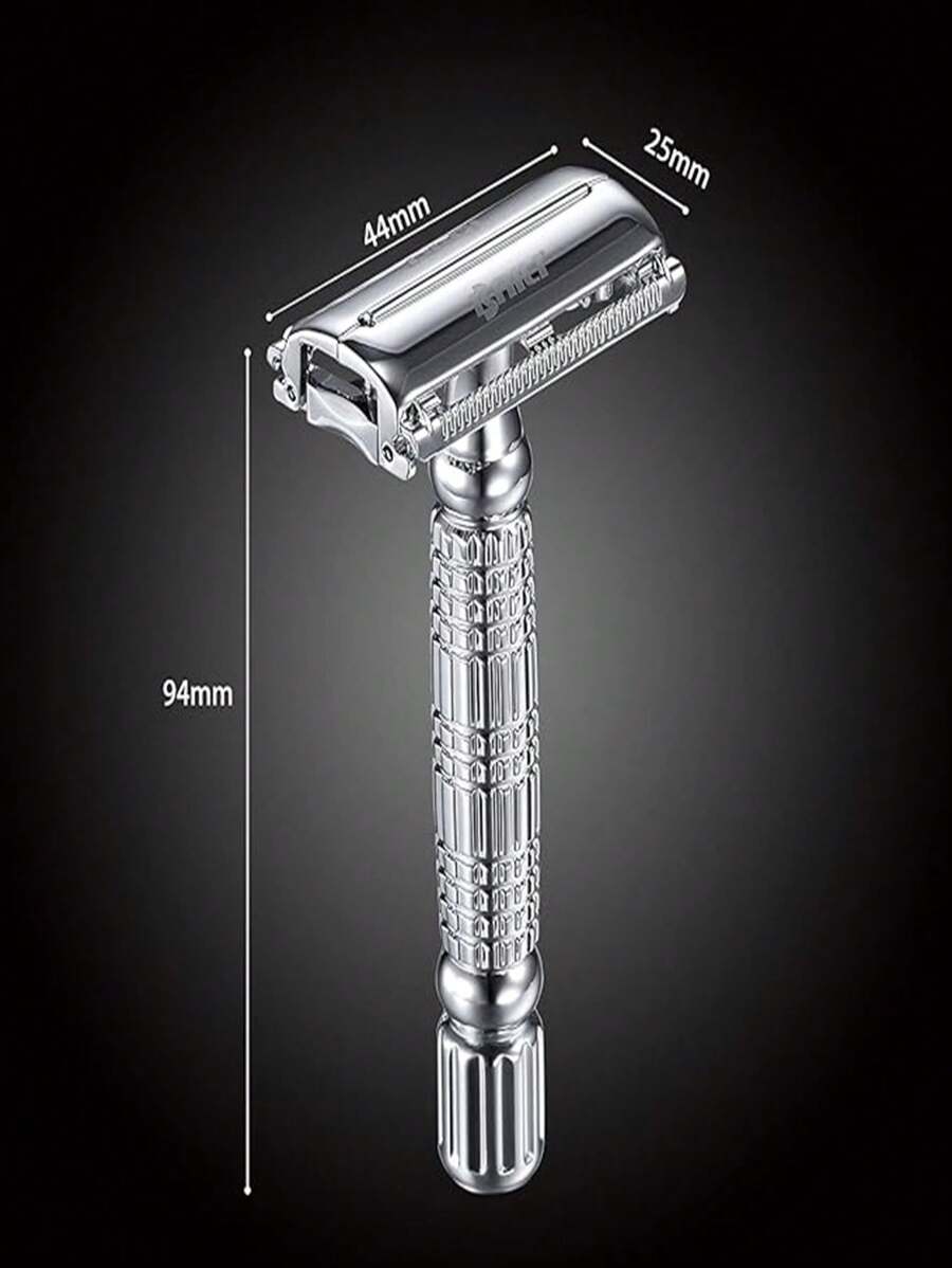 1 Shaver Handle With 20 Blades And Mirrored Travel Case, Men's Manual ...