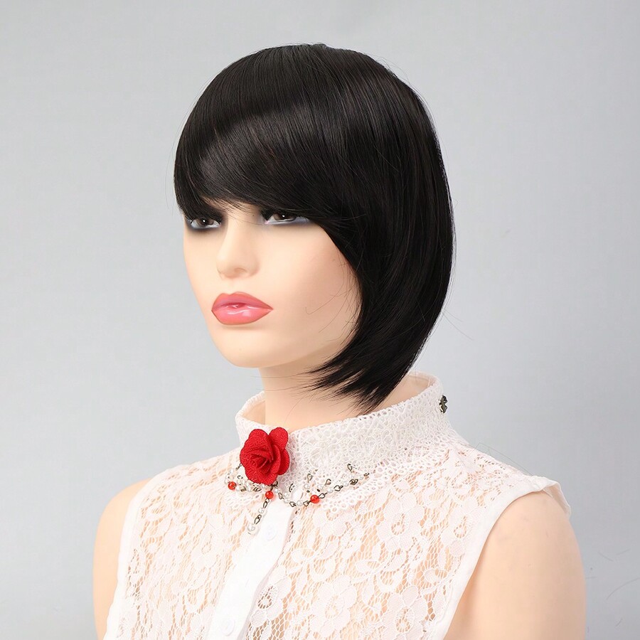 Synthetic Side Bangs Hair Extensions Clip In Side Bangs Fake Fringe ...
