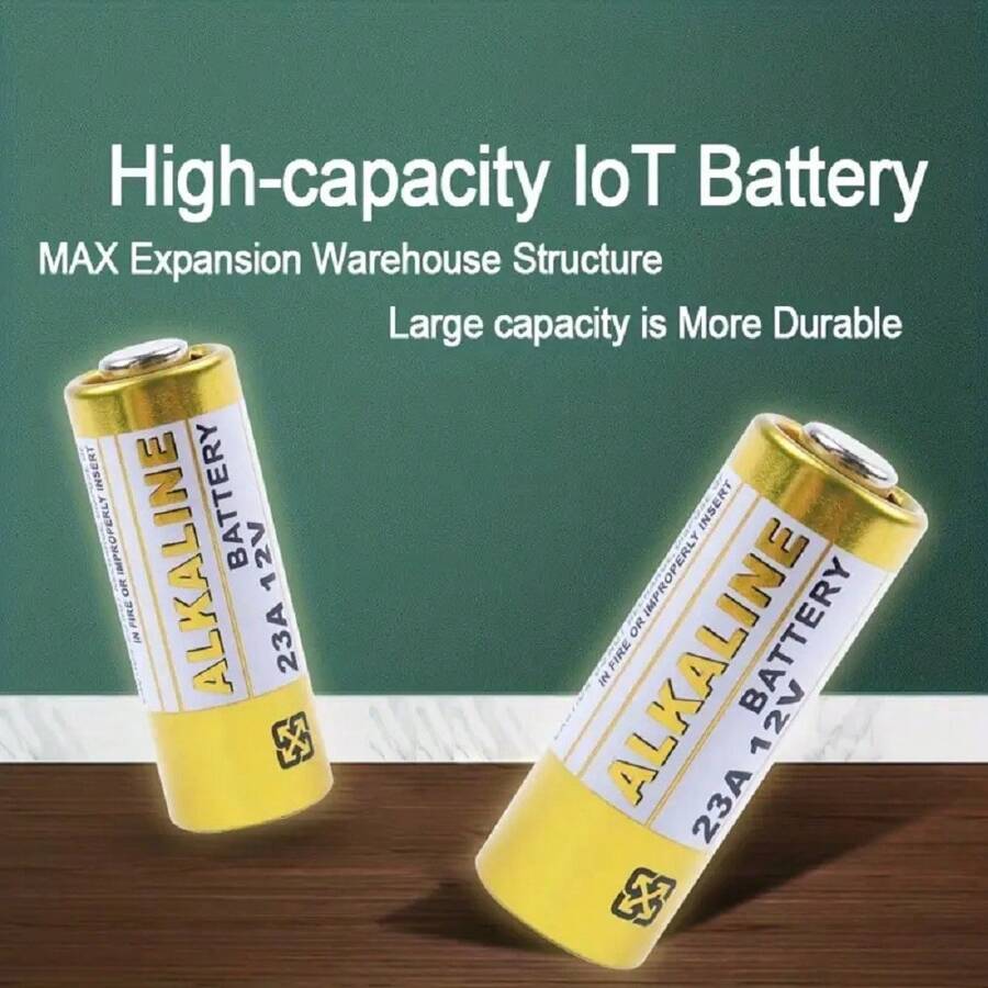 PUJIMAX PUJIMAX 5pcs 23A/27A 12V Battery Alkaline Battery, DoorbellInfrared Anti-Theft Trigger ...