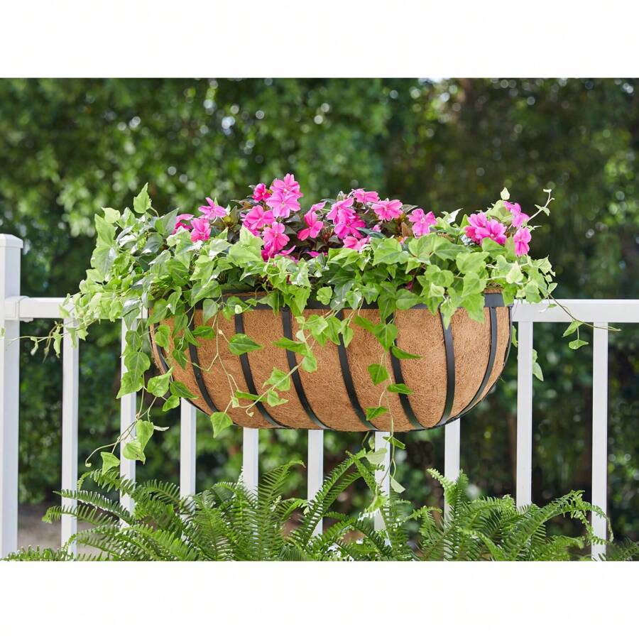 BRYLANEHOME 24 Inch Hanging English Horse Trough Planter | SHEIN USA