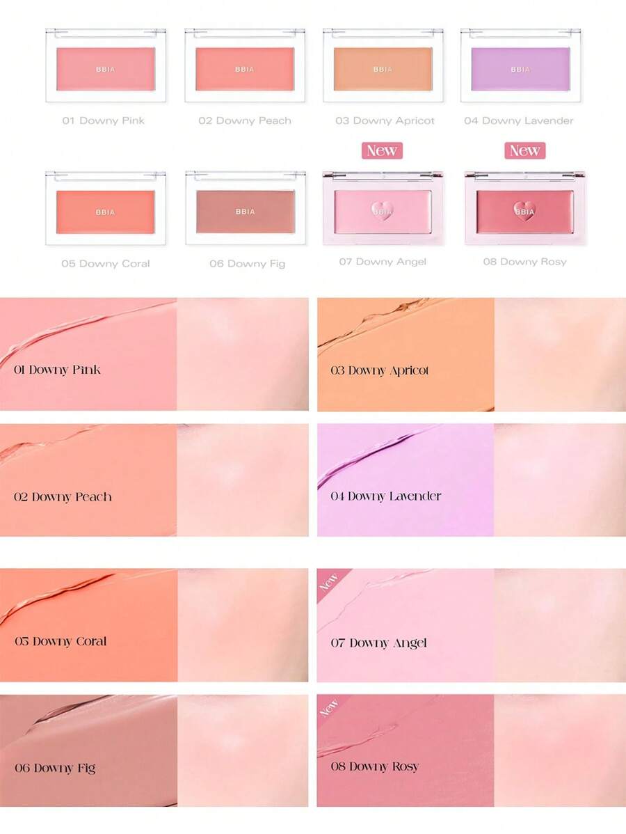 Bbia BBIA Ready To Wear Downy Cheek Cream Blush 8 Color - Creamy ...