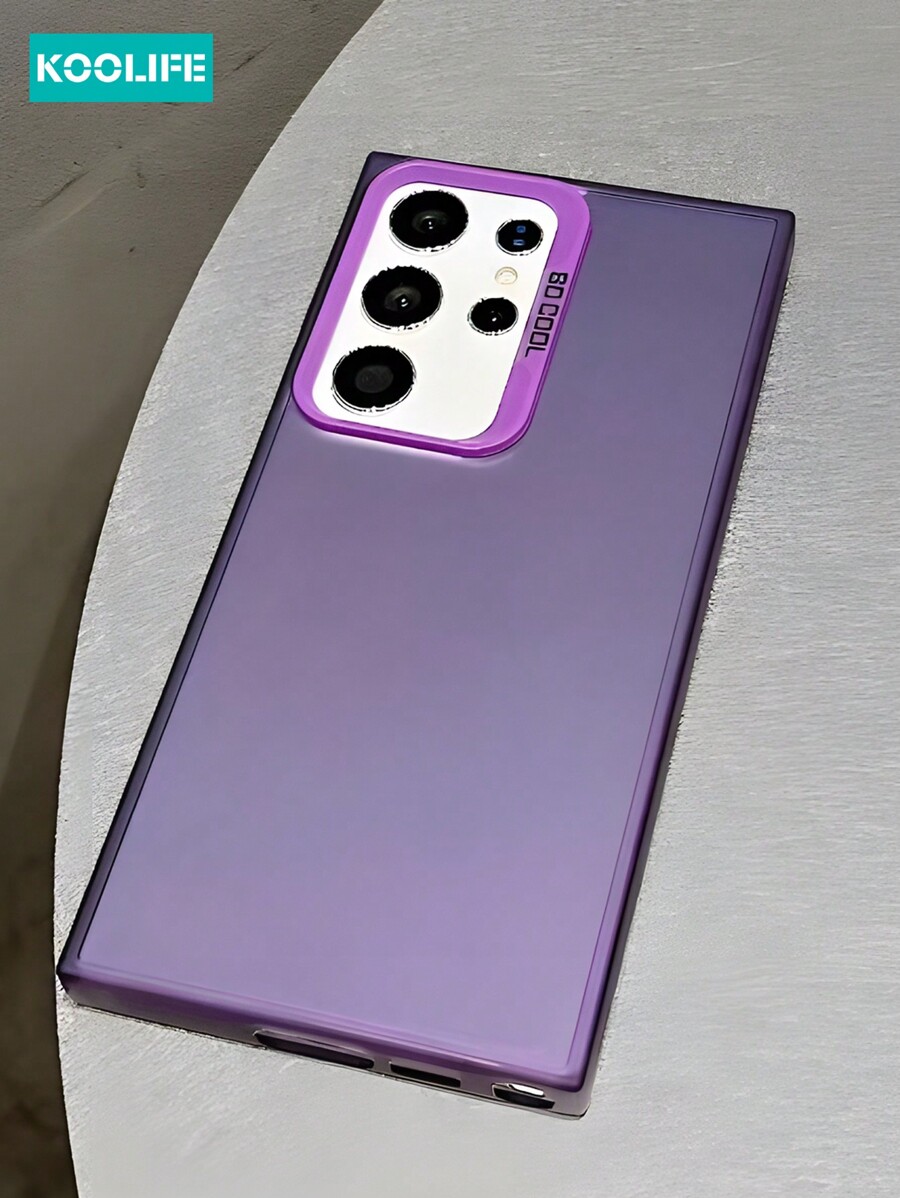 1pc Girl Colorful Gradient Anti-Drop Shockproof Dual-Protective Phone ...