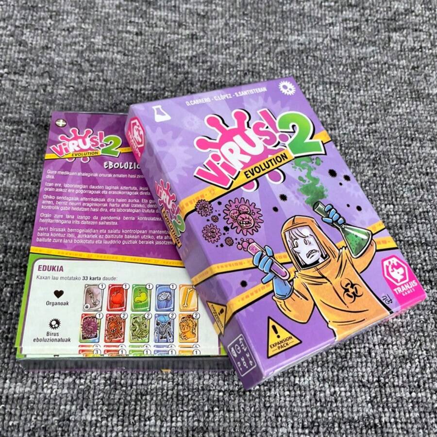 Virus Card Game The Contagiously Fun Card Game Spanish Version Virus ...
