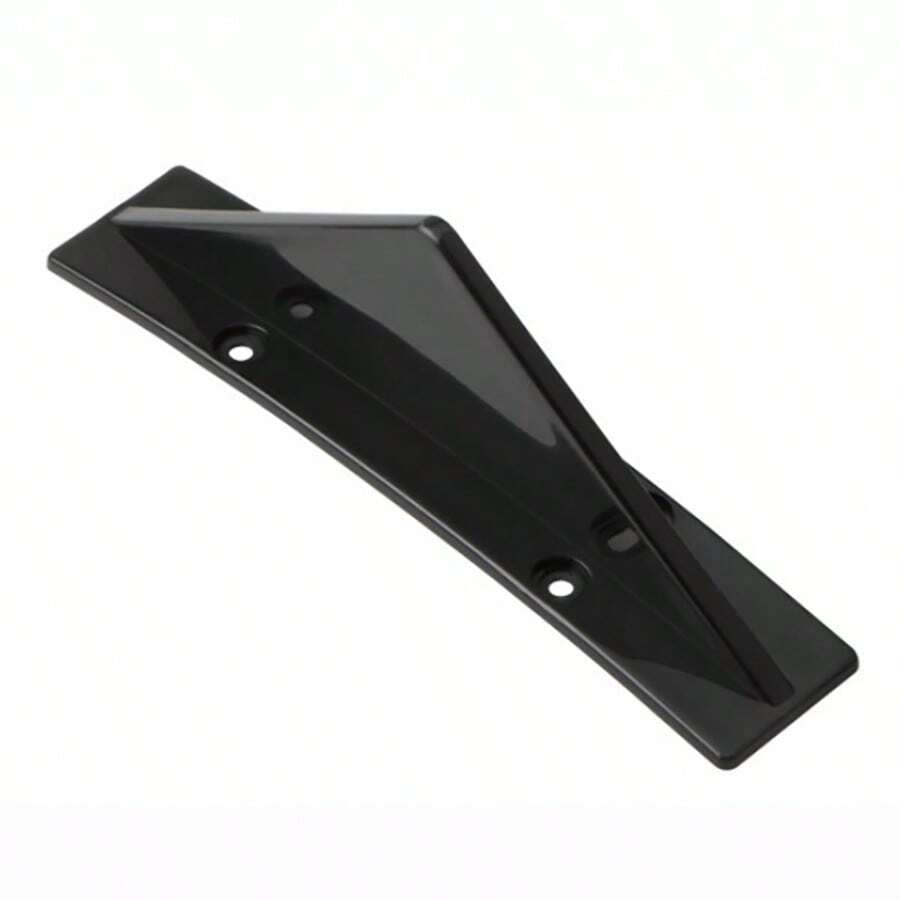 One Set Of Car Modified Triangle Rear Diffuser, Bumper Curved Underbody ...