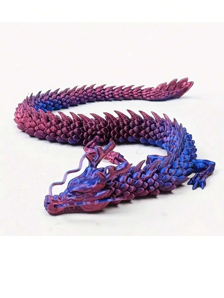 1PC Figuras de dragón de 30/45/60CM al azar - Dragón articulado ...