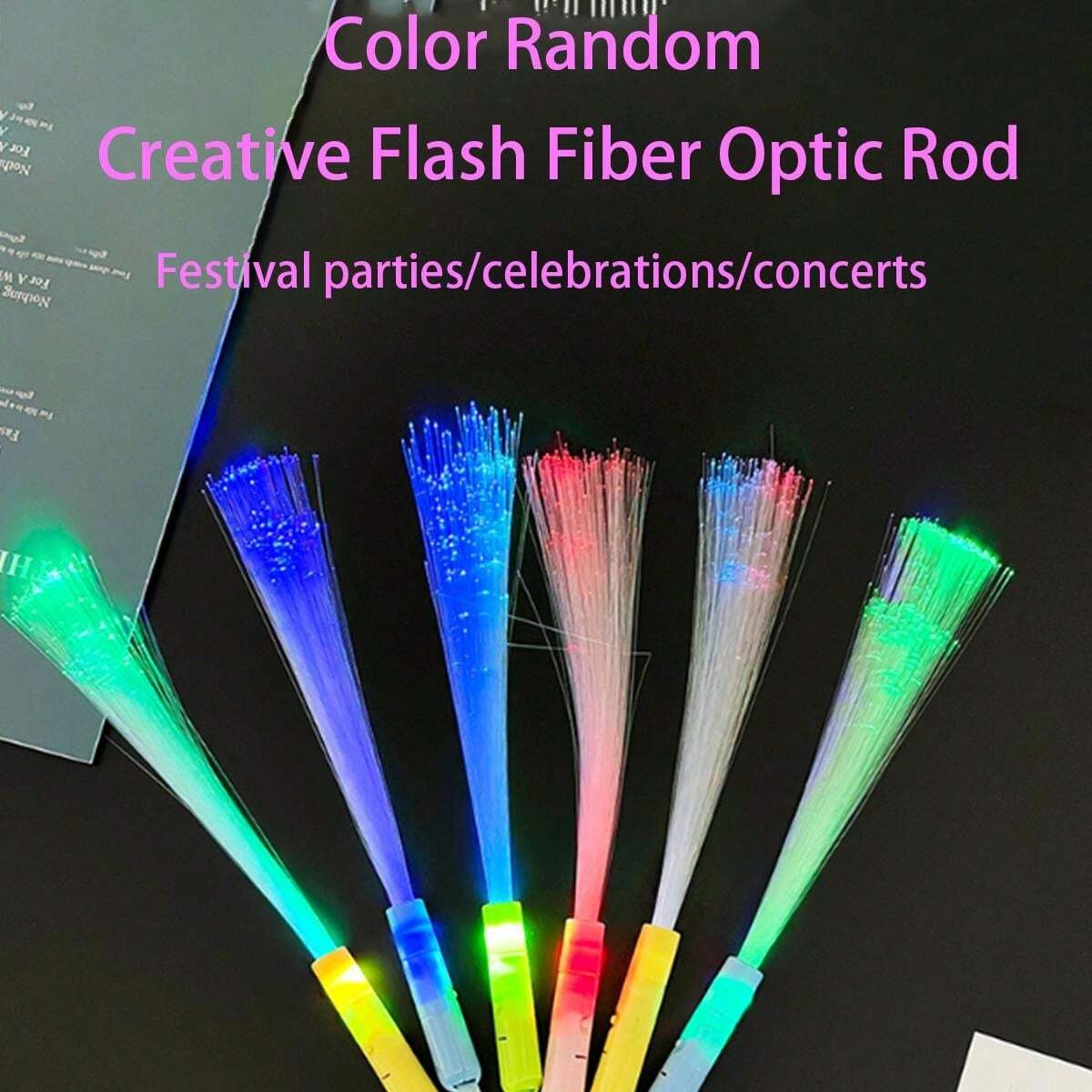 Flashing Variable Frequency Fiber Stick, Creative Fiber Stick, Suitable ...