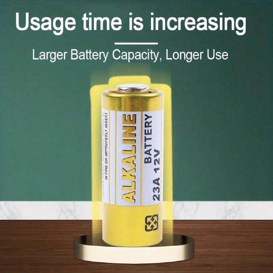 PUJIMAX 5pcs 23A/27A 12V Battery Alkaline Battery, DoorbellInfrared Anti-Theft Trigger 23a12v ...