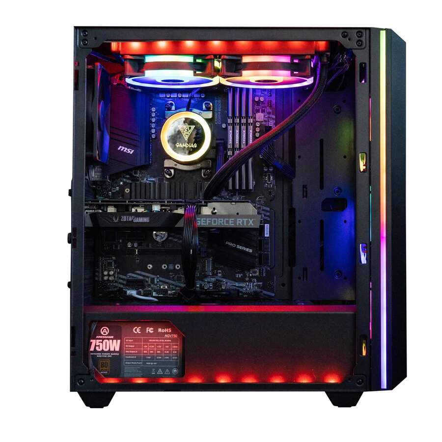 Gigatech Gaming Omega 3 Gaming PC Desktop - Core I5-14600K 14-Cores 20 ...