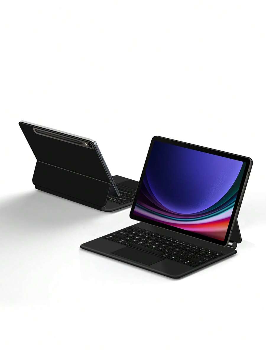 Book Keyboard Cover Compatible With Samsung Galaxy Tab S9 FE+ Plus S8 ...