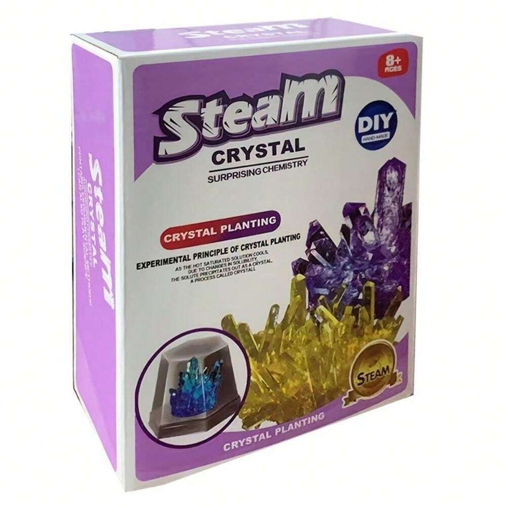 Crystal Planting DIY Science Experiment Kit, Chemical Experiment ...