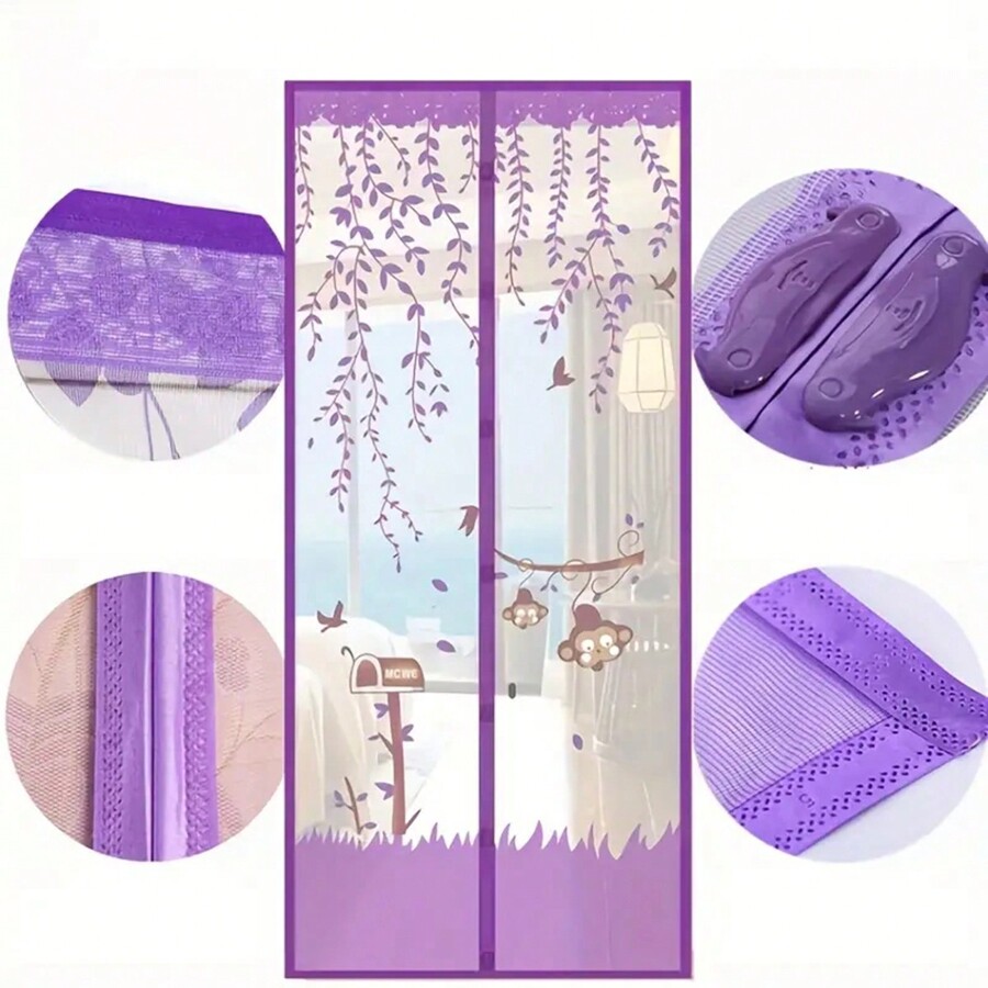 1pc Magnetic Mosquito-Repellent Door Curtain For Home Bedroom, Prevent ...