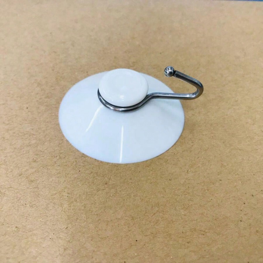 Cross-Border Traceless Suction Cup Hook Vacuum Transparent PVC Bathroom ...