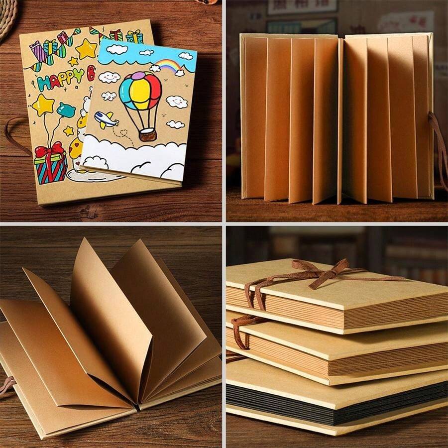 1 album photo à soufflet pliant DIY Ce cérémonial Album Coller Ins Wind ...