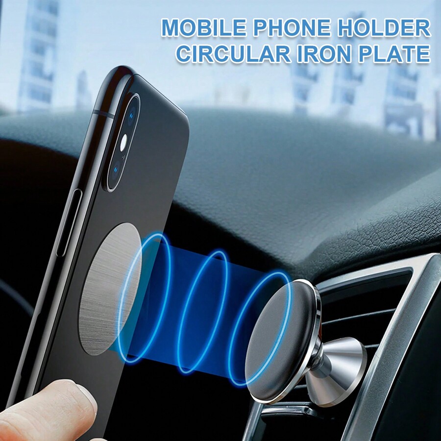 30 Pcs Metal Discs, Round Mobile Phone Metal Plate Made Of Iron ...