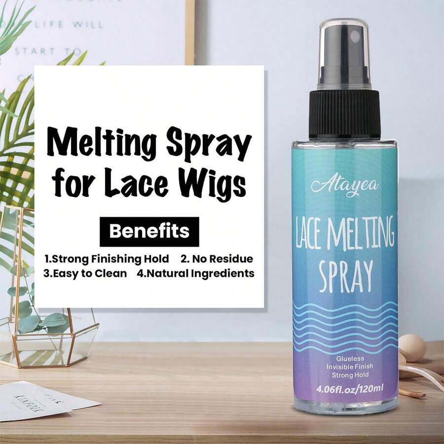 Lace Melting Spray And Holding Spray(120ml), Extreme Hold Melting Spray ...