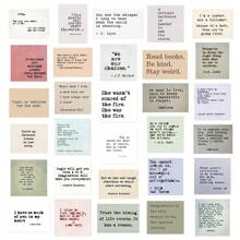 60pcs Famous Quotes Stickers Positive Stickers For Vintage Journal DIY ...